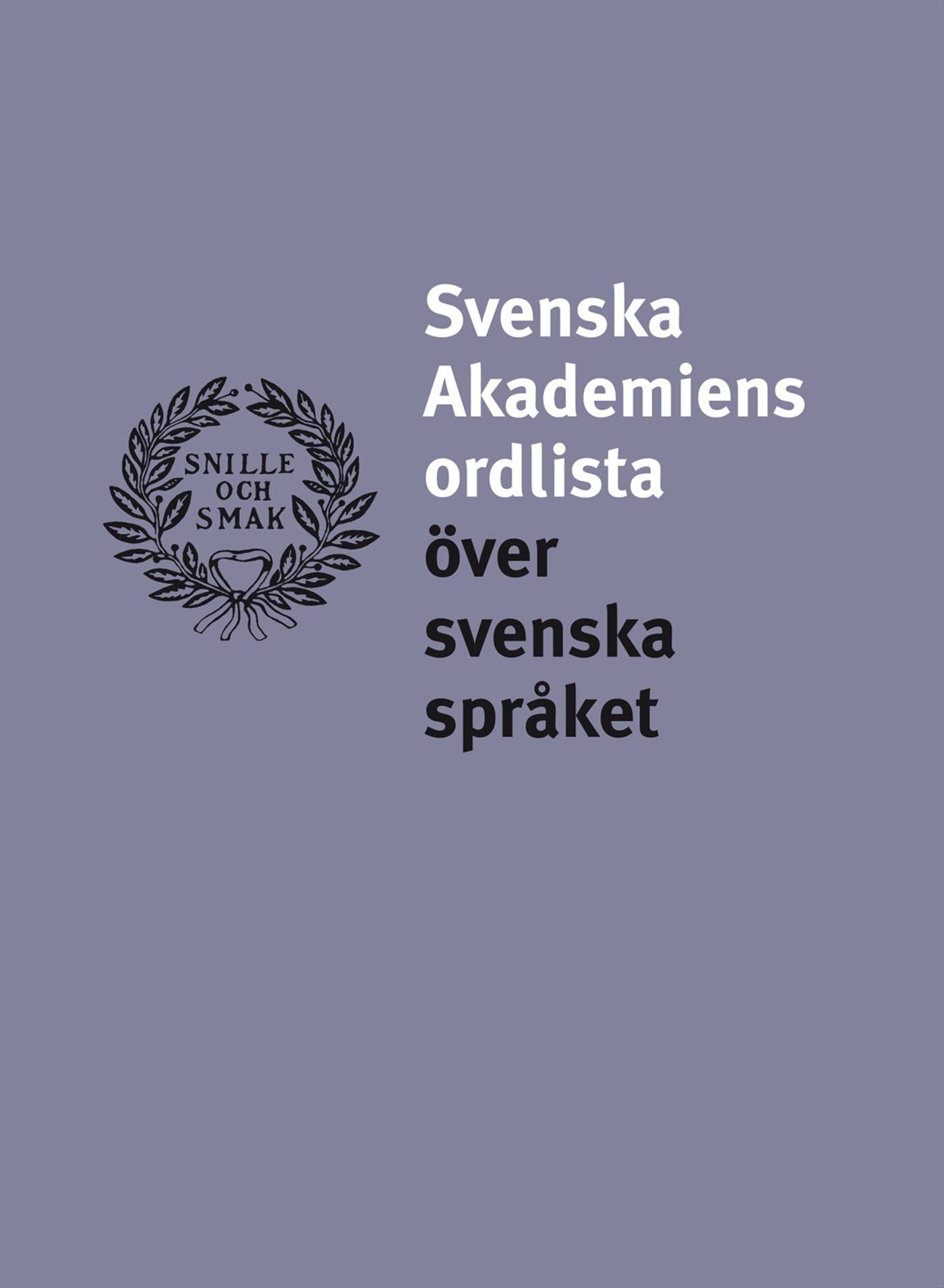 Svenska Akademiens ordlista